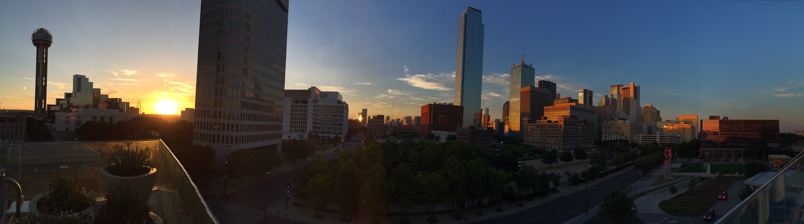 Downtown Dallas Sunset - Unpacked