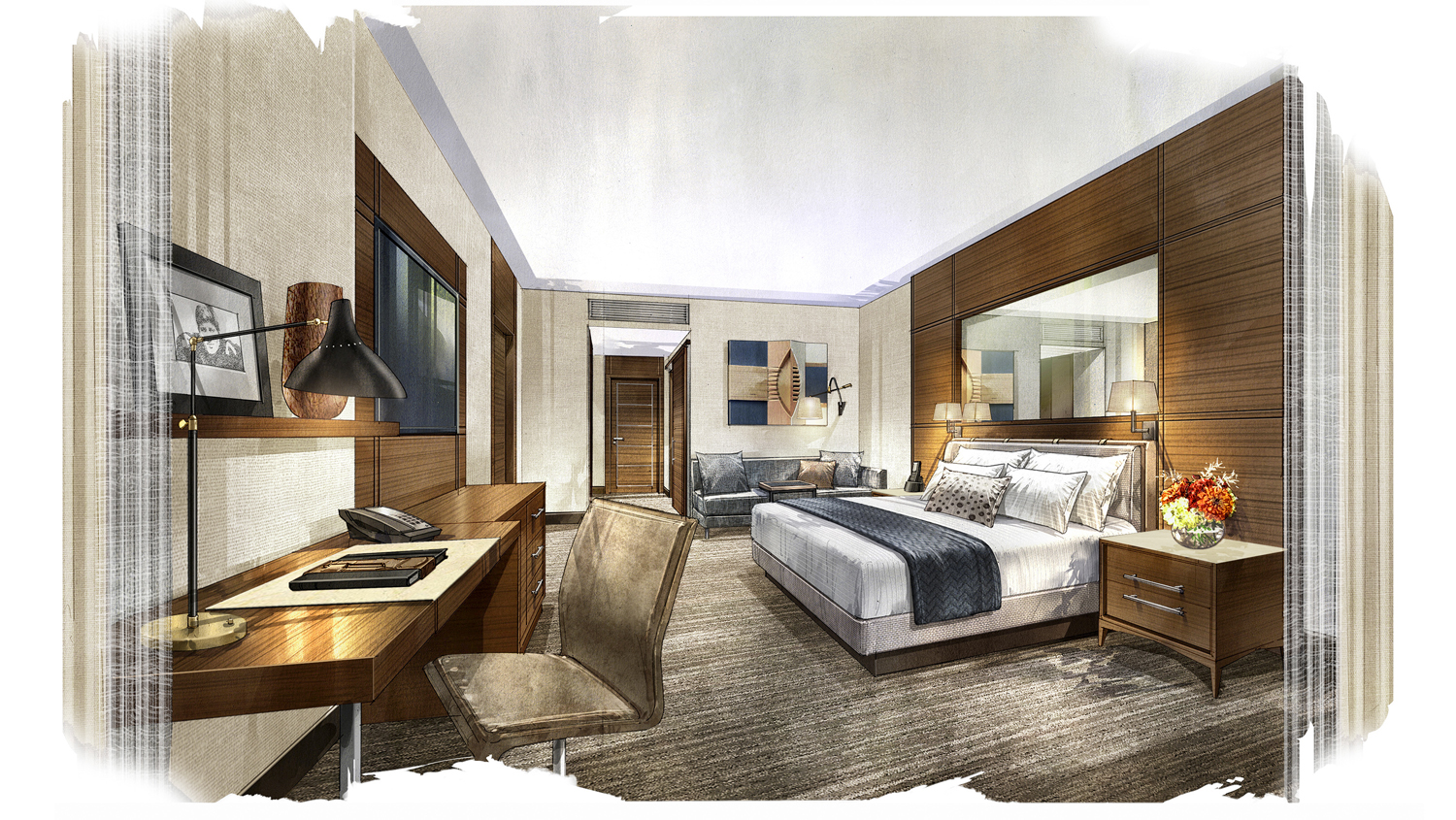 7 Guestroom Rendering - Unpacked
