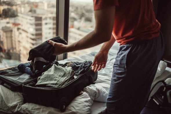 Guy packing - Unpacked